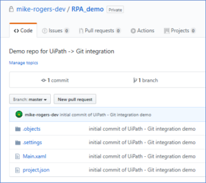 UiPath Studio Integration with Git - BigBear.ai