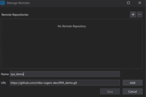UiPath Studio Integration with Git - BigBear.ai